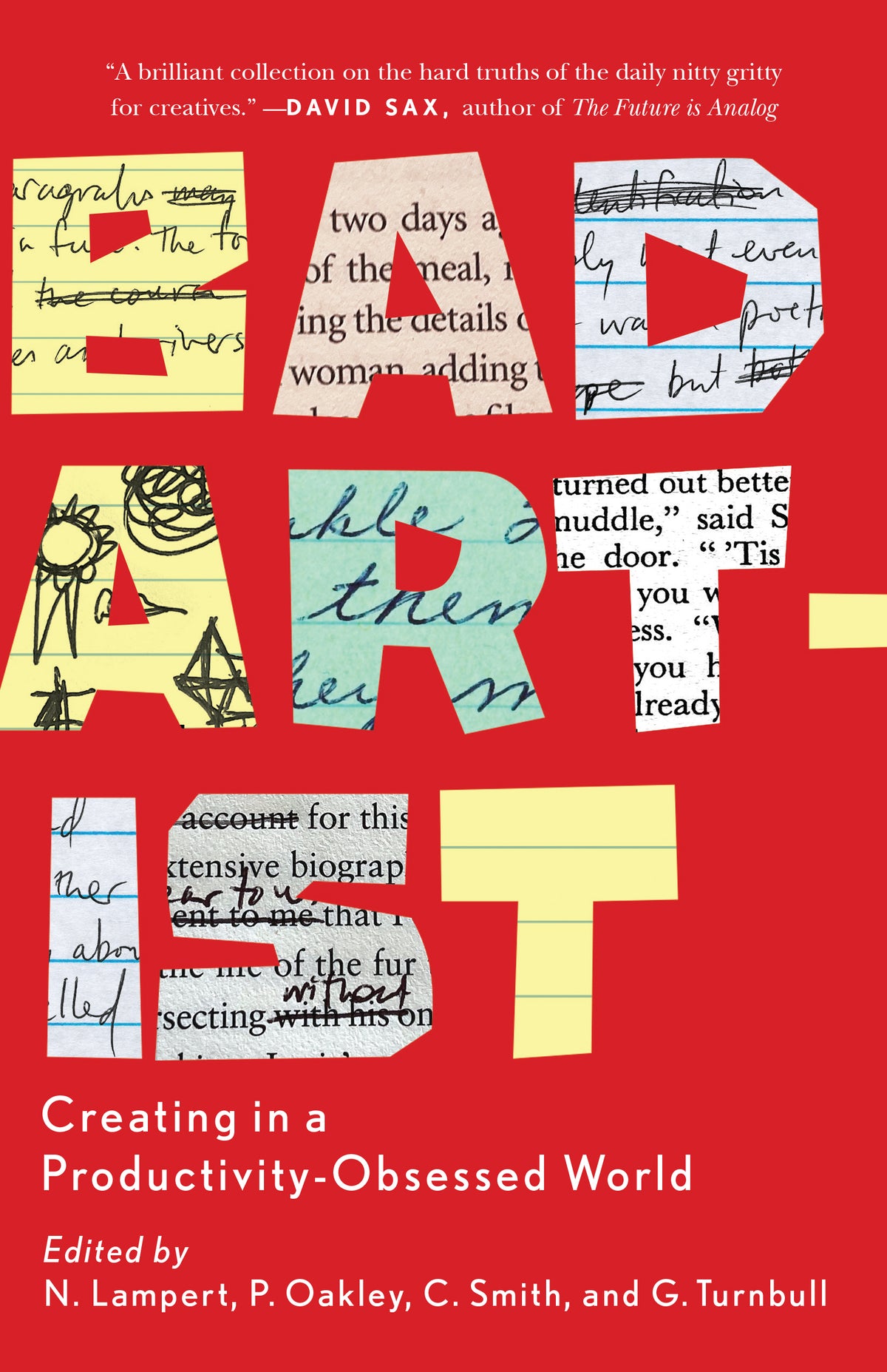 Bad Artist | Essays on Creativity & Capitalism | TouchWood Editions
